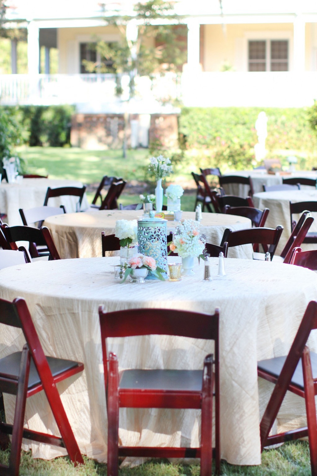 Rocking H Ranch Wedding - Gold, Cream & Peach Shabby Chic Wedding ...