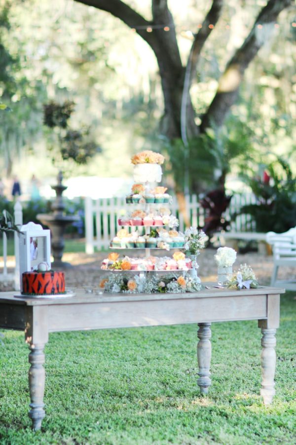 Rocking H Ranch Wedding - Gold, Cream & Peach Shabby Chic Wedding ...
