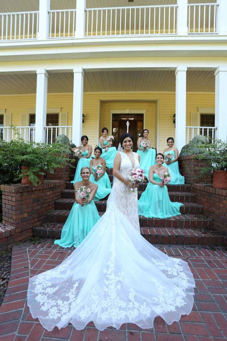 Pink And Mint Green Rustic Lakeland Wedding | Rocking H Ranch - Marry ...