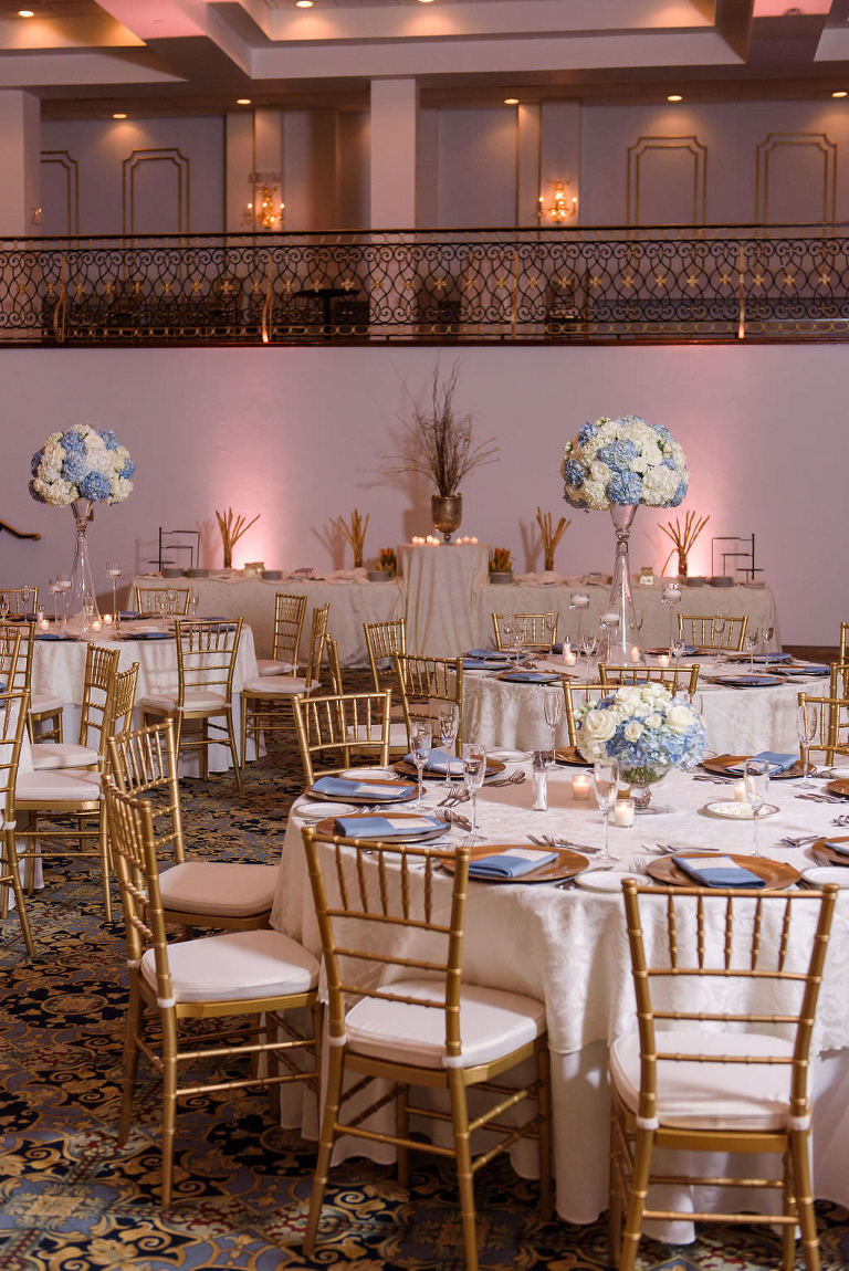 Classic, Elegant Periwinkle and Navy Blue Downtown Tampa Wedding ...