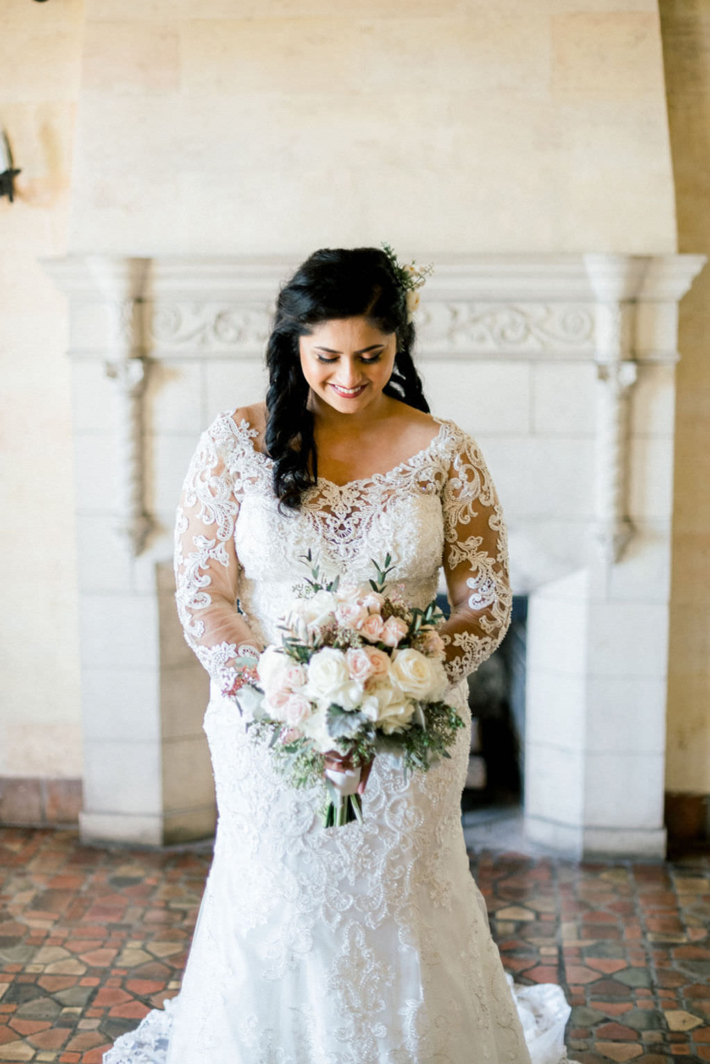 Navy Blue And Gold Vintage Inspired Sarasota Indian Wedding | Powel ...