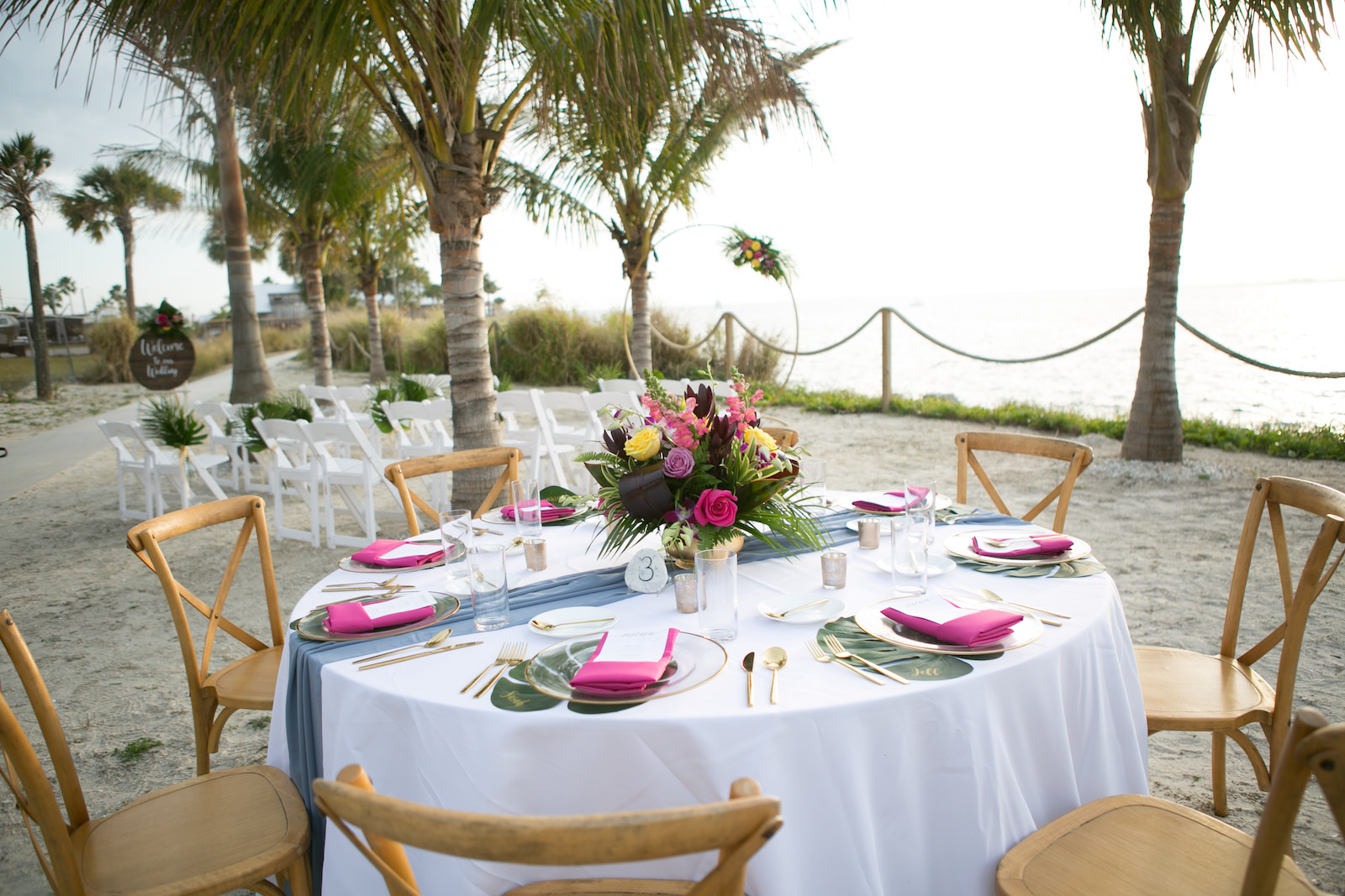 Vibrant, Tropical South Tampa Beach Wedding | Salt Shack On The Bay ...