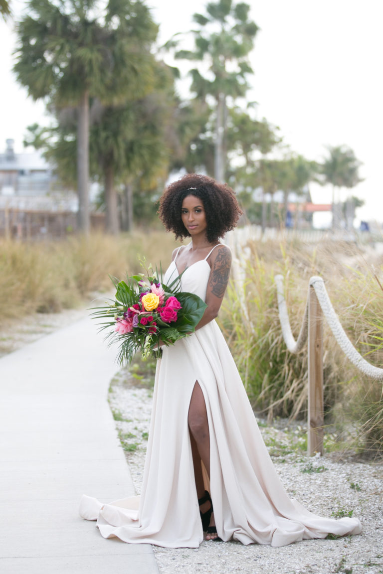 Vibrant, Tropical South Tampa Beach Wedding | Salt Shack On The Bay ...