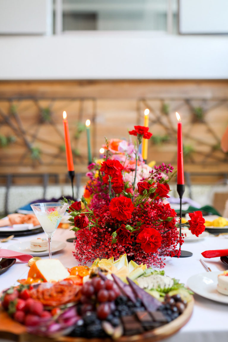 Ombré Rainbow Pride Wedding Inspiration | Hotel Alba