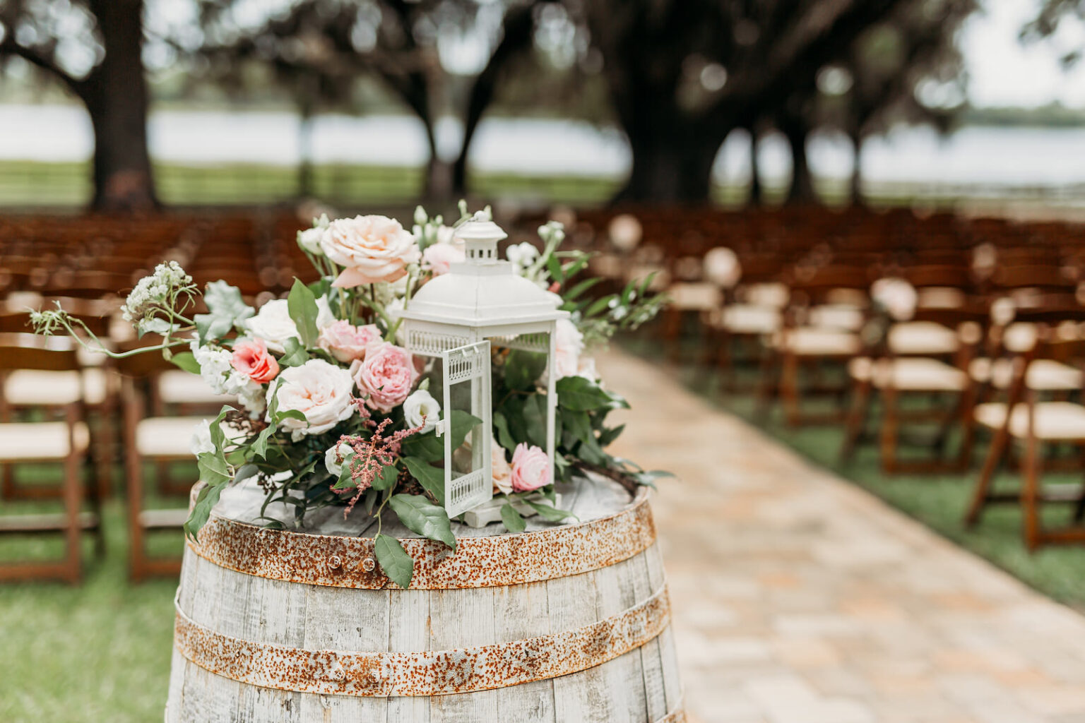 Romantic Blush Pink Rustic Wedding | Covington Farm - Marry Me Tampa ...