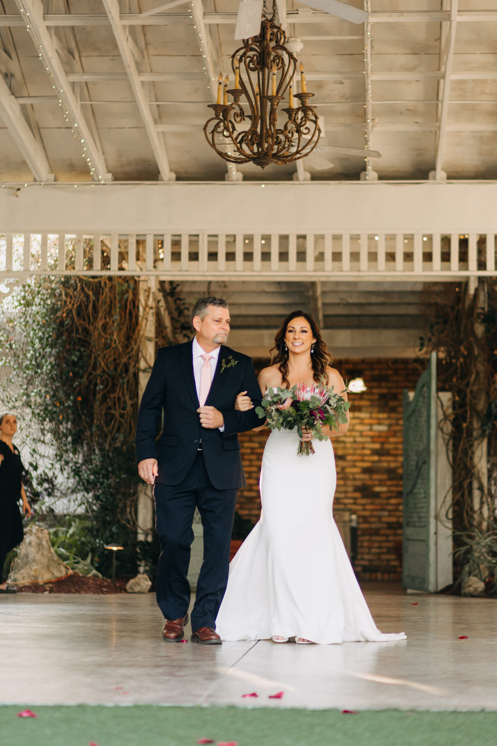 Dusty Rose Rustic Boho Sarasota Wedding | The Pavilion At Mixon Farms ...
