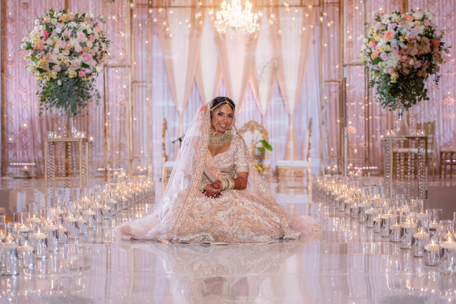 Traditional Gold Tampa Bay Indian Wedding | Palmetto Club At Fishhawk ...