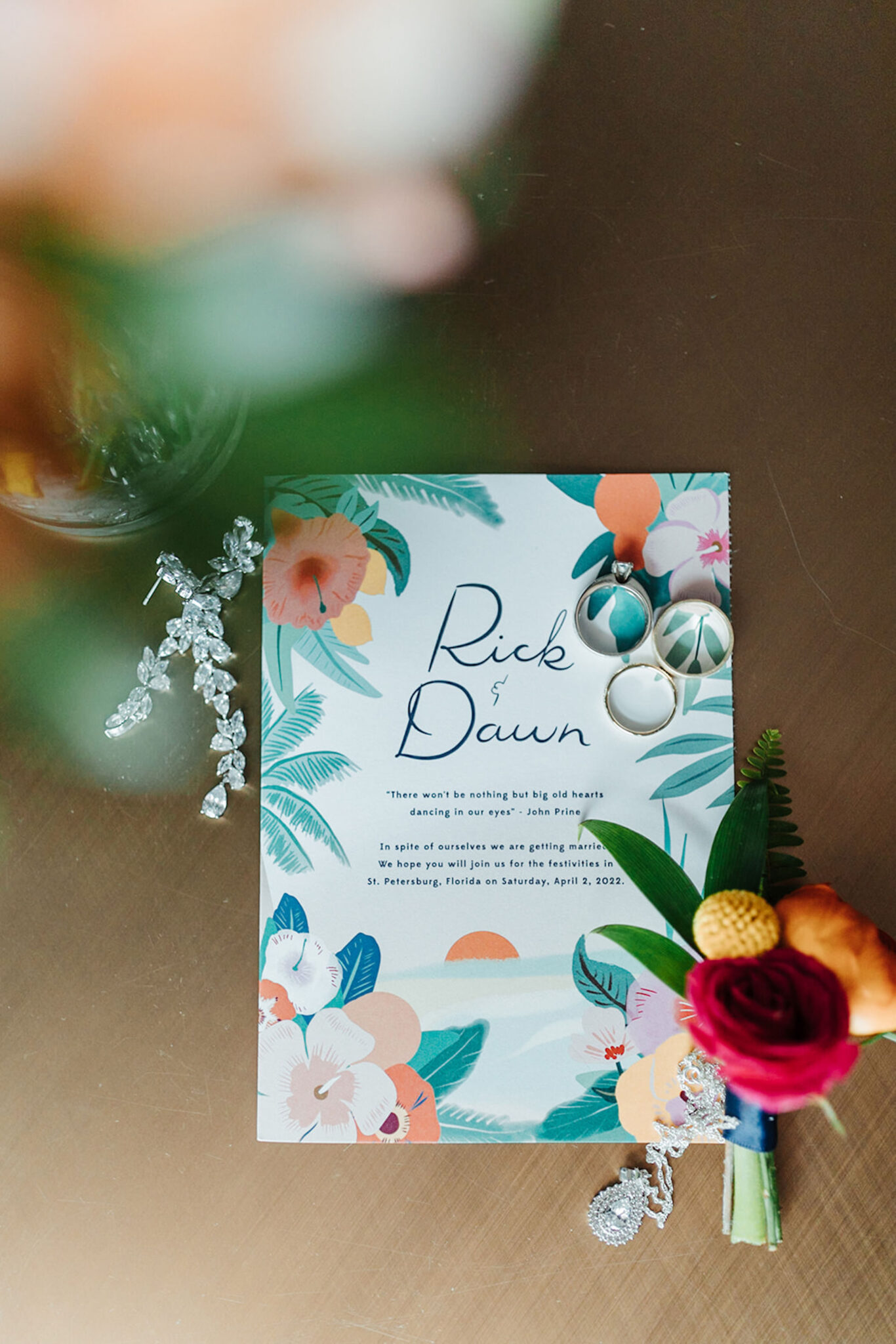 Tropical Downtown St. Pete Wedding | Dali Museum - Marry Me Tampa Bay ...