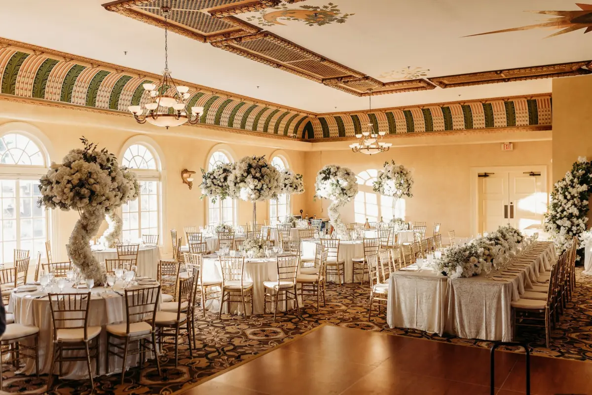 Classic, Gold Tampa Wedding | The Italian Club Of Tampa
