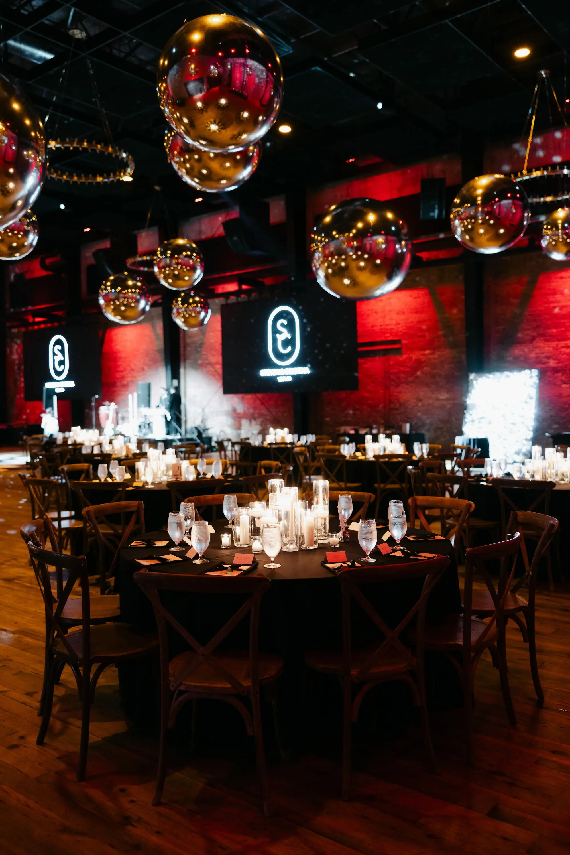 Disco-Themed New Year's Eve Tampa Wedding | Armature Works