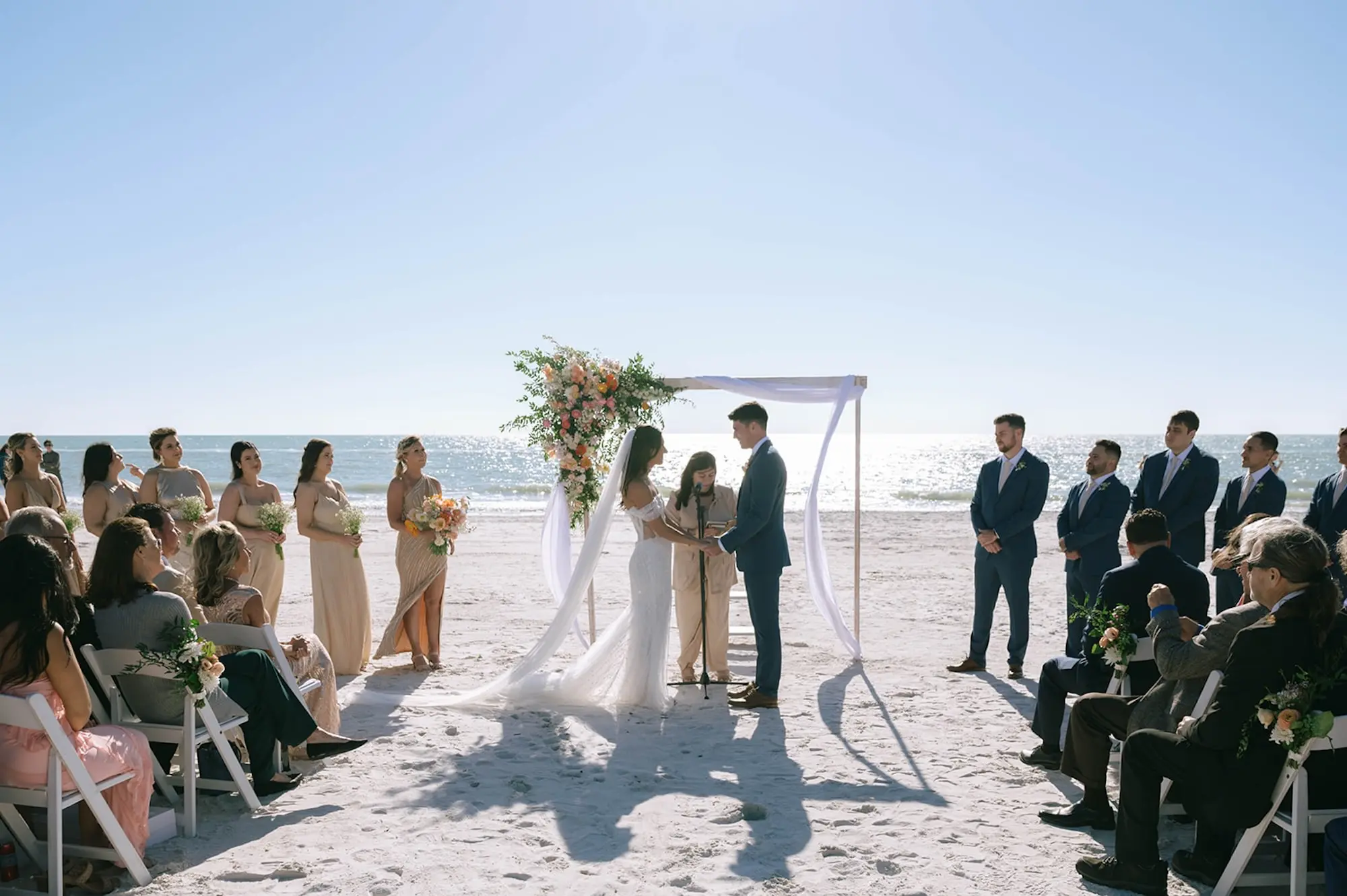Modern, Italian-Inspired Madeira Beach Wedding | The West Events